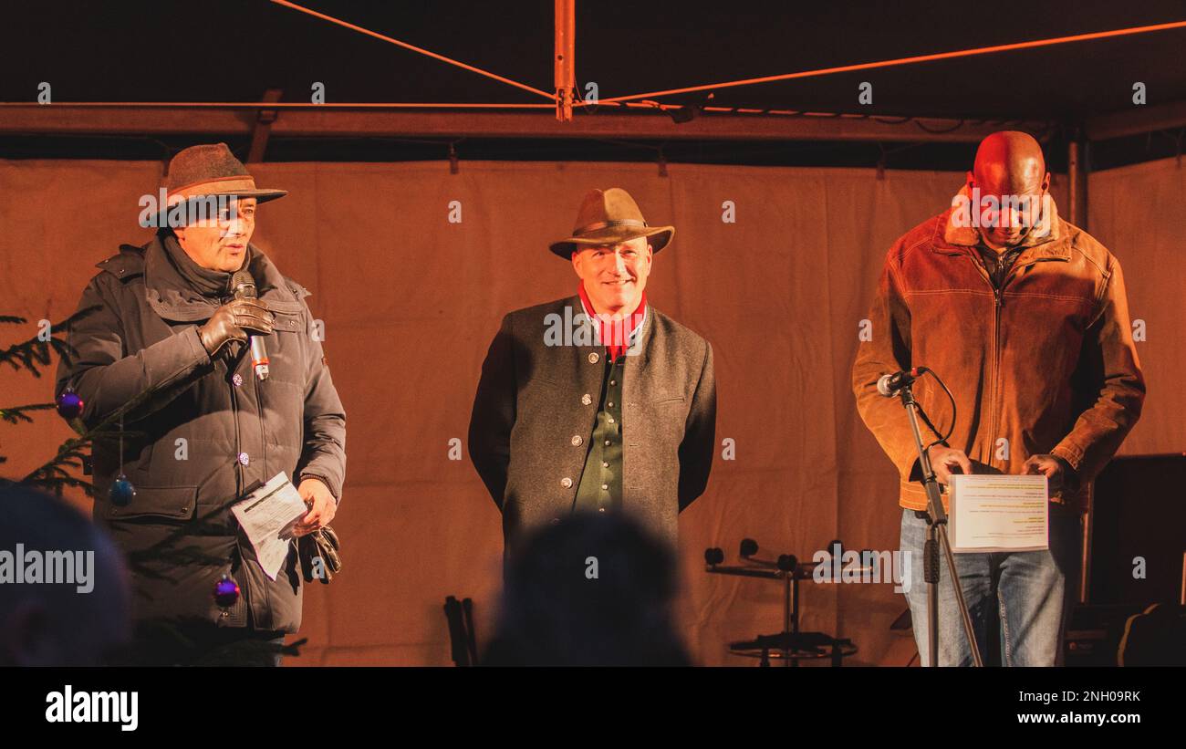 U.S Army Brig. Gen. Joseph Hilbert, commander of 7th Army Training ...
