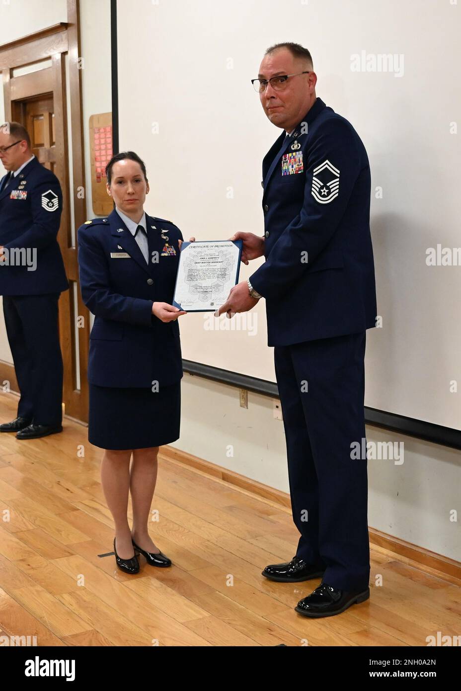 U.S. Air Force Senior Master Sgt. John Kempisty, 174th Communications ...