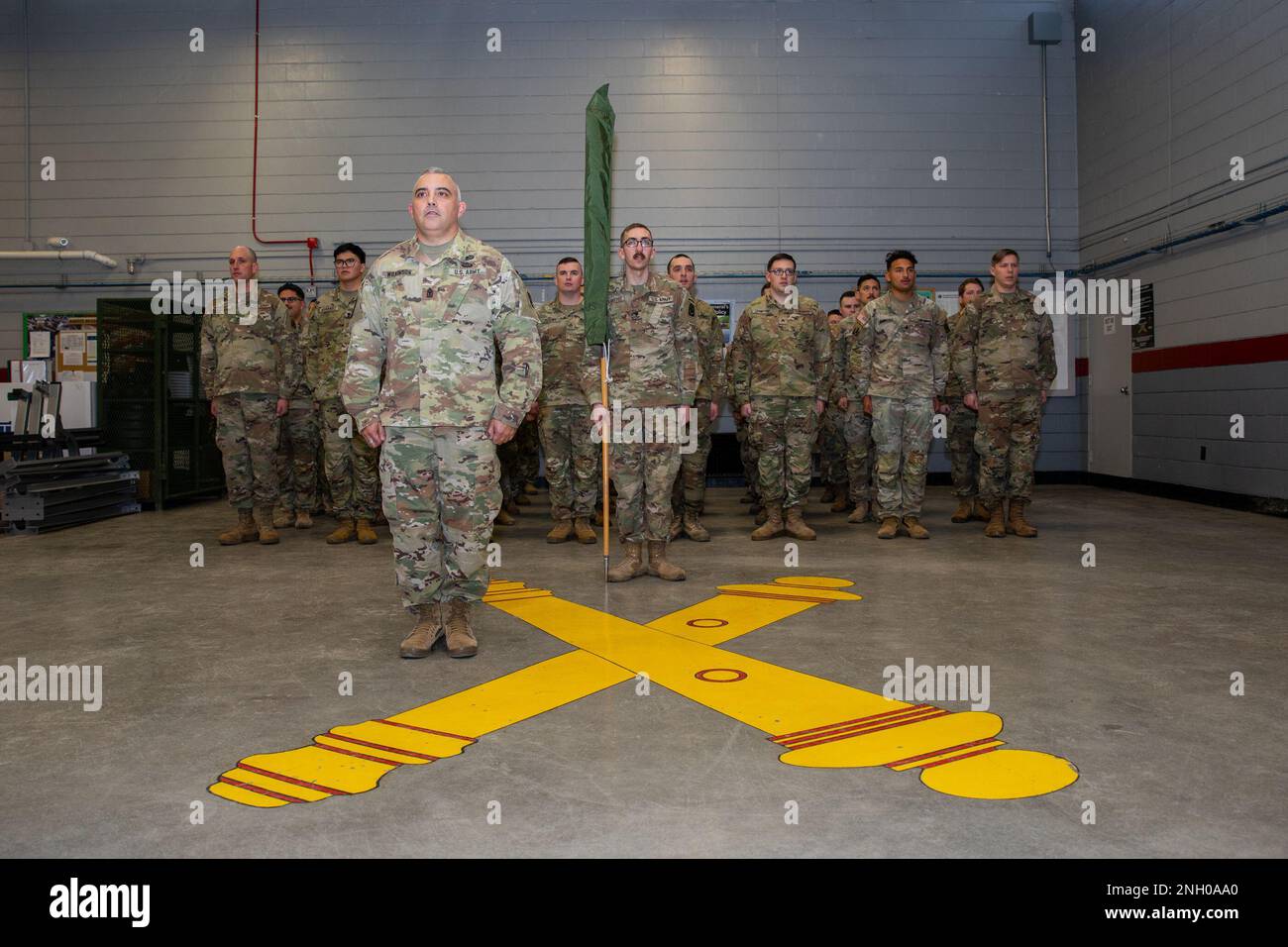 U.S. Army 1st Sgt. Seth Wilkinson and Soldiers of Bravo Battery, 1st ...
