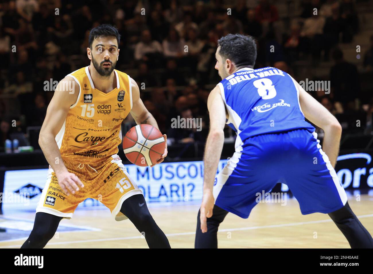 PalaAlpitour, Turin, Italy, February 18, 2023, Matteo Tambone (Carpegna ...