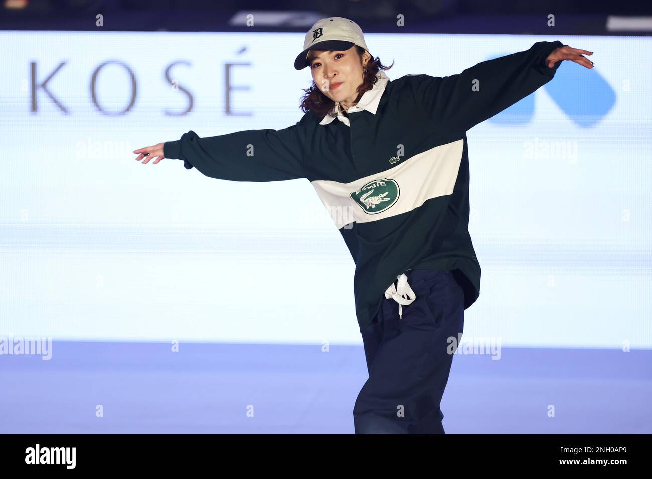 Yoyogi 2nd Gymnasium, Tokyo, Japan. 19th Feb, 2022. Ayu Yuasa/AYU ...