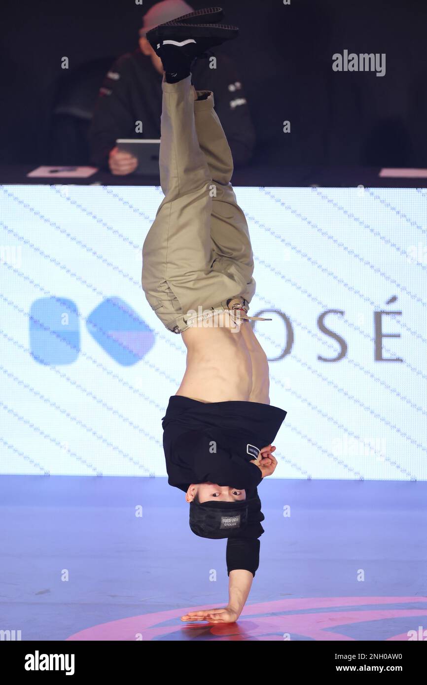 Yoyogi 2nd Gymnasium, Tokyo, Japan. 19th Feb, 2022. Hiroto Ono/HIRO10, FEBRUARY 19, 2022 ...