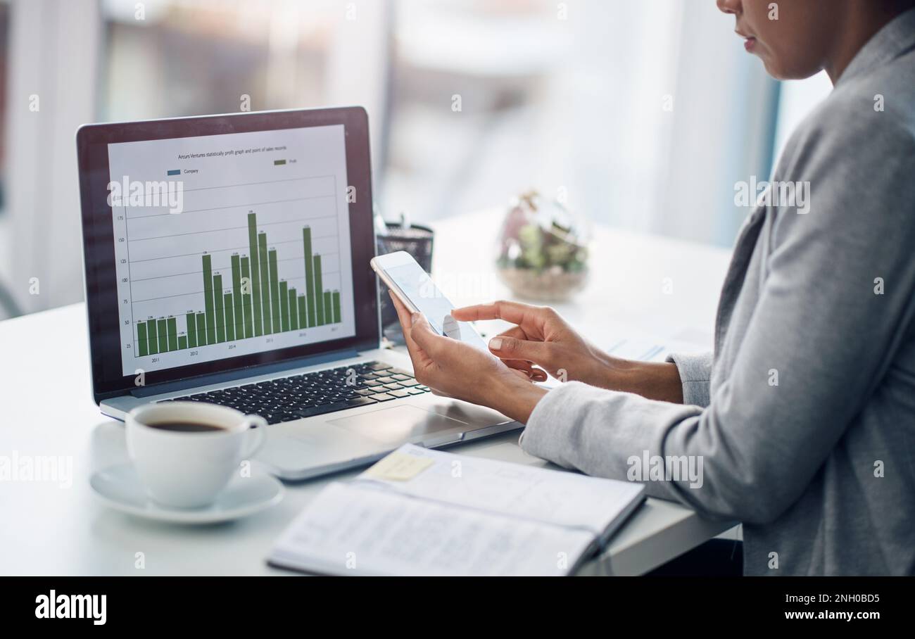 The app that every smart accountant needs. a businesswoman using a ...