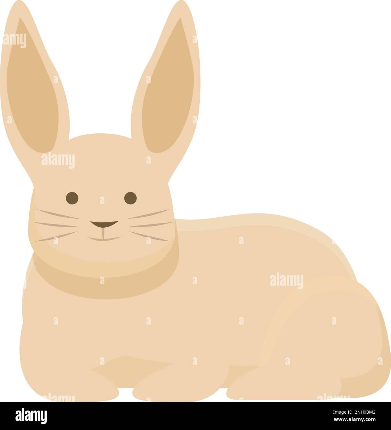 Home rabbit icon cartoon vector. Farm rabbit. Pet animal Stock Vector ...