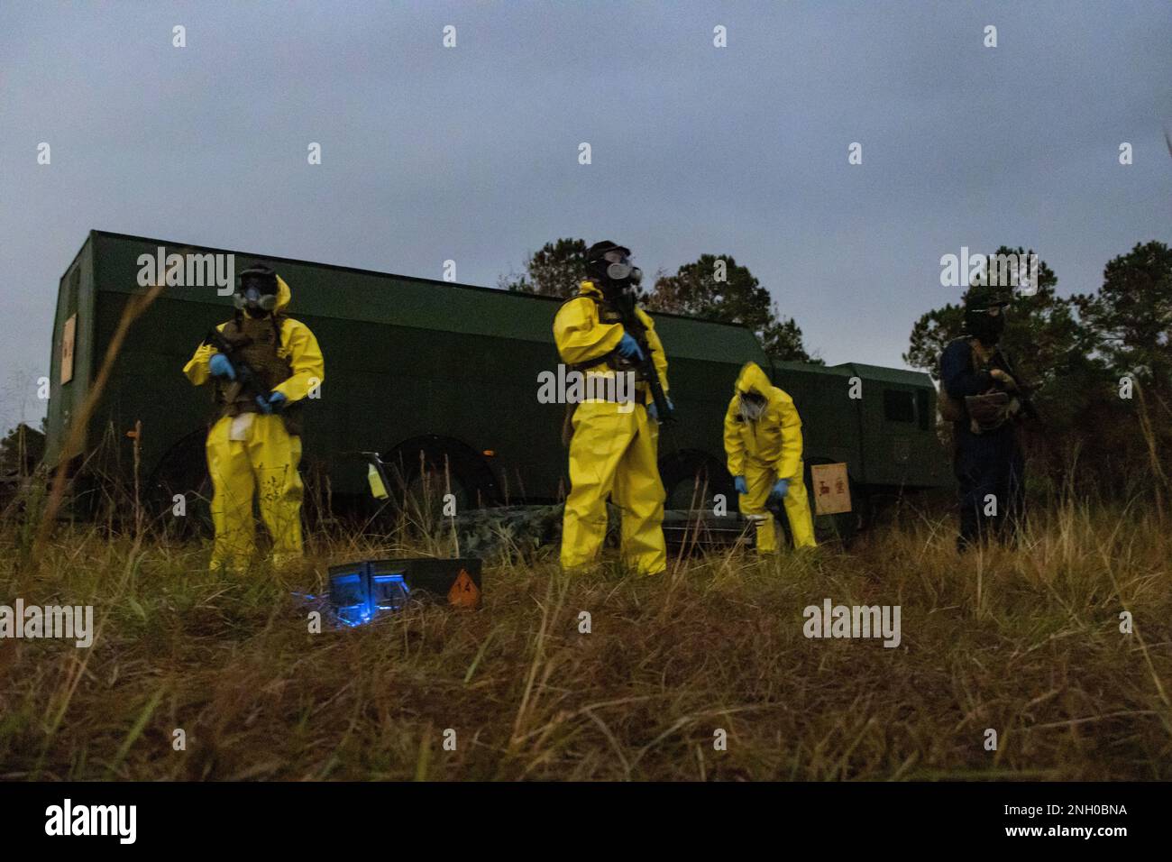 Role players with the Expeditionary Operations Training Group (EOTG ...