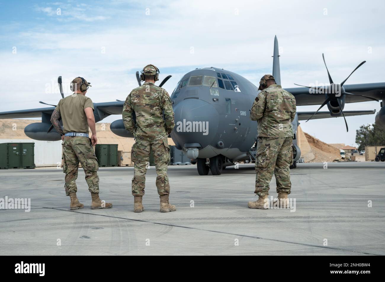 U.S. Air Force maintenance personnel assigned to the 801st ...
