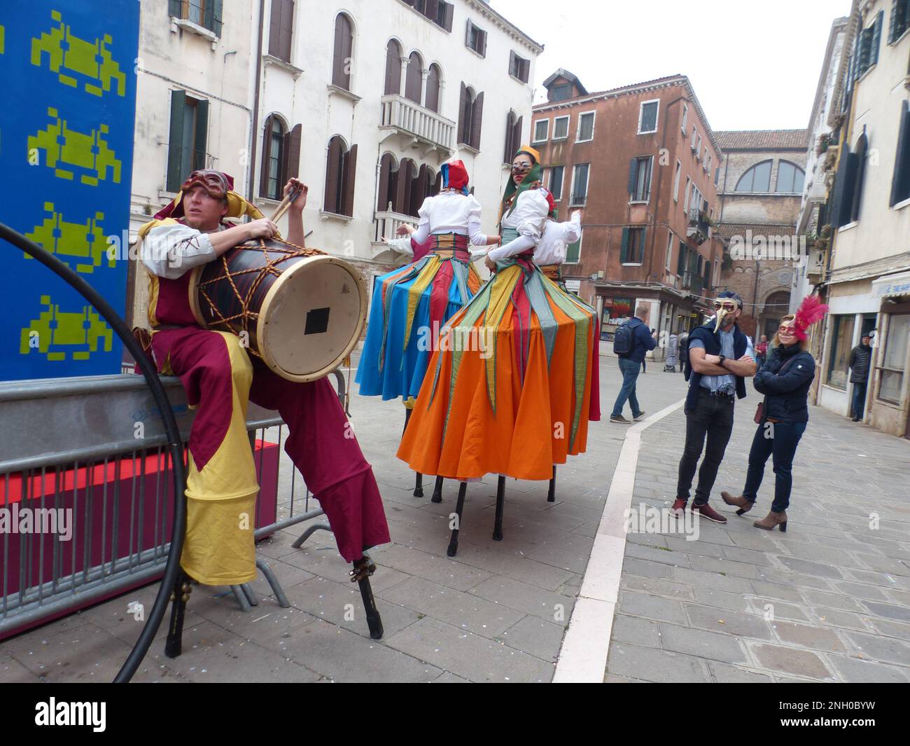 Campo Santa Maria Formosa, Venice, Italy. Feb 19, 2023. The 2023 Venice ...