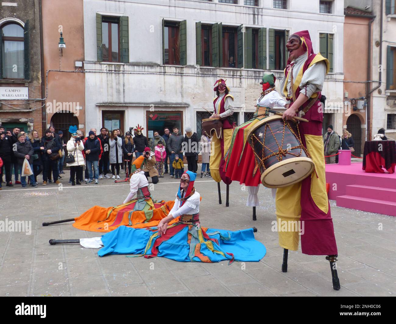 Campo Santa Maria Formosa, Venice, Italy. Feb 19, 2023. The 2023 Venice ...
