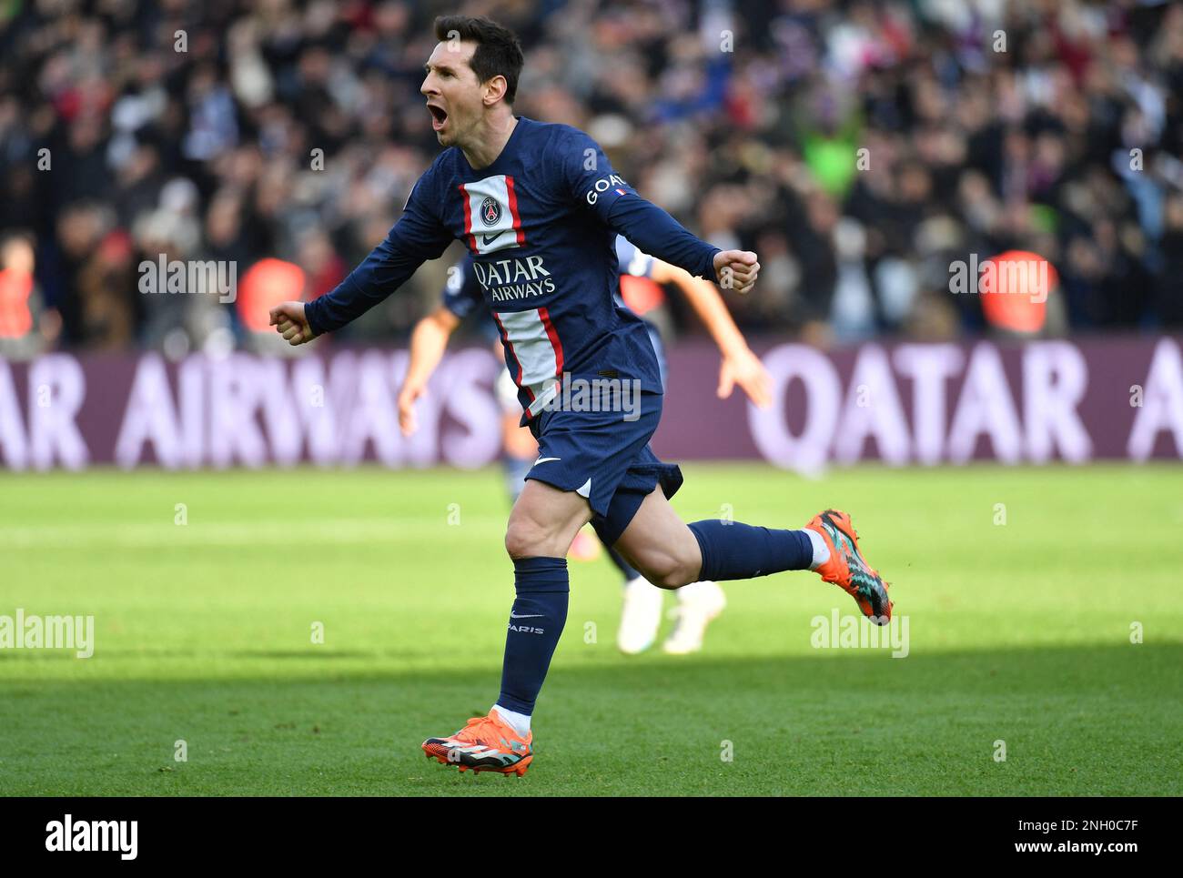 Lionel Messi during the French Ligue 1 Paris Saint-Germain (PSG) v ...