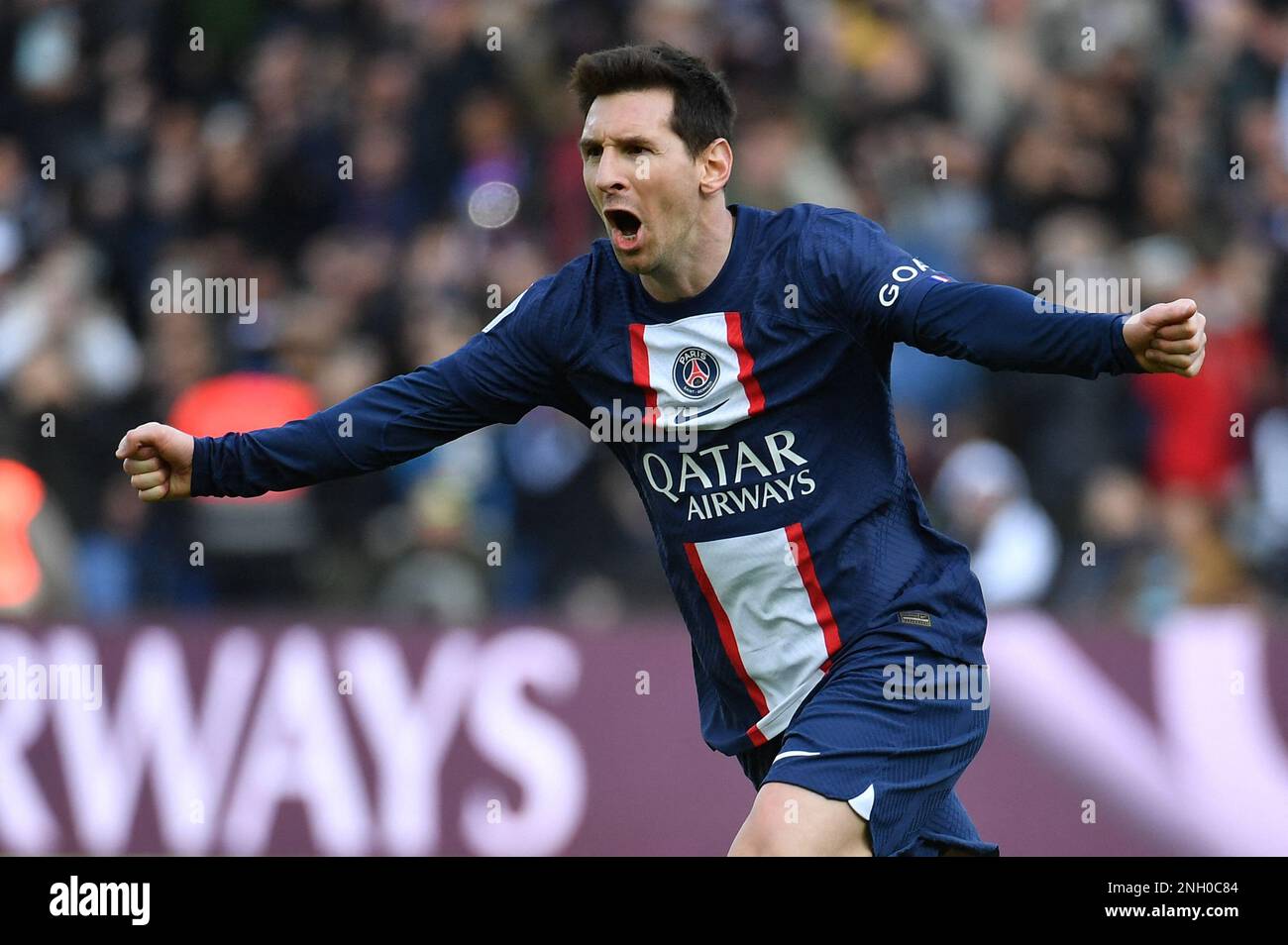 Lionel Messi during the French Ligue 1 Paris Saint-Germain (PSG) v ...