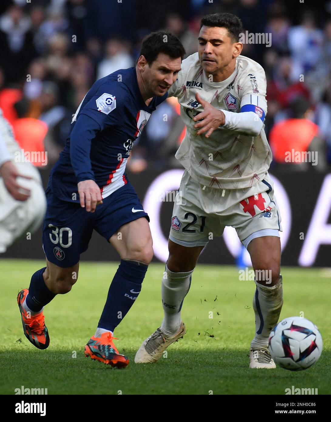 Lionel Messi during the French Ligue 1 Paris Saint-Germain (PSG) v ...