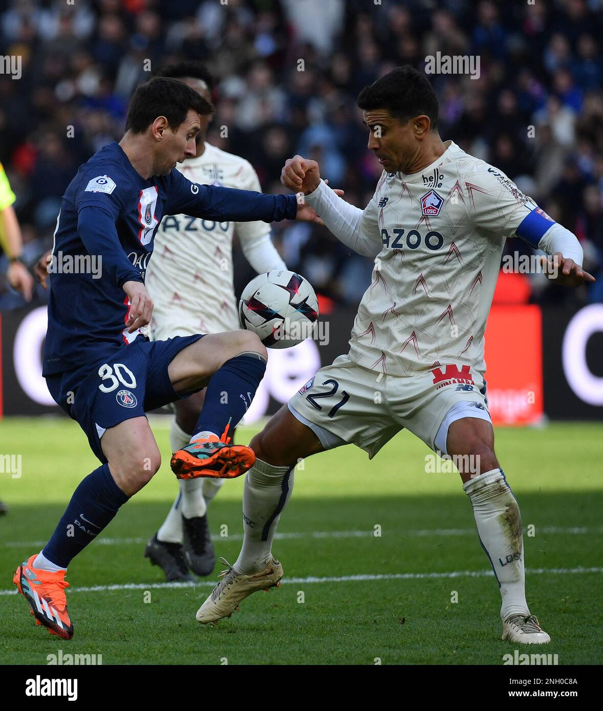 Lionel Messi during the French Ligue 1 Paris Saint-Germain (PSG) v ...