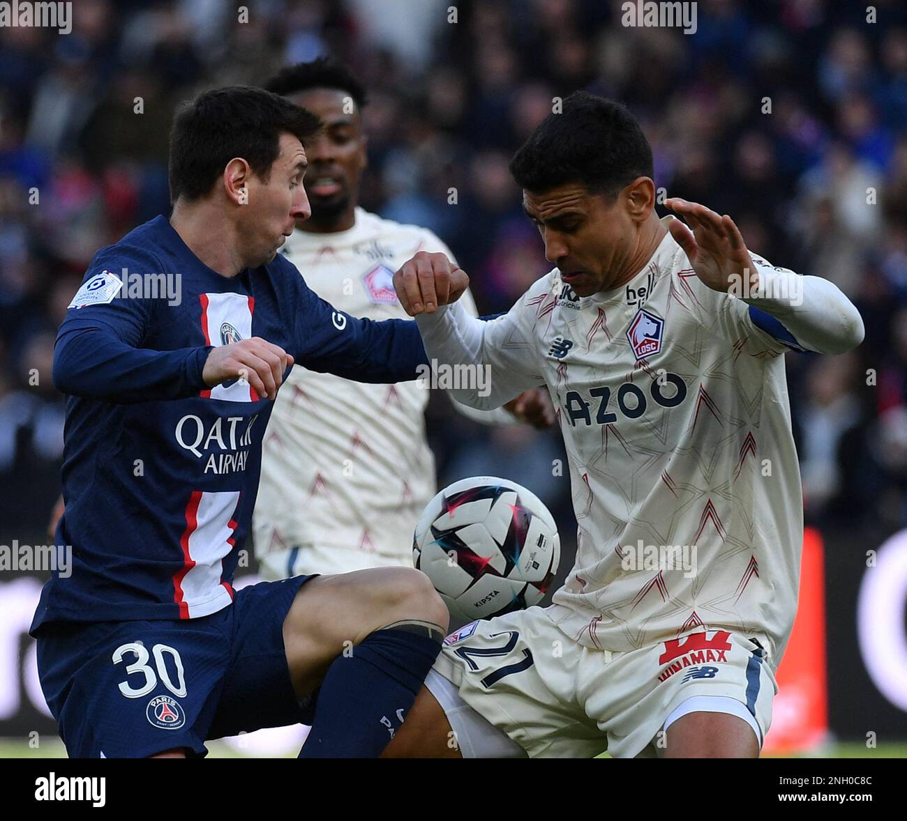 Lionel Messi during the French Ligue 1 Paris Saint-Germain (PSG) v ...