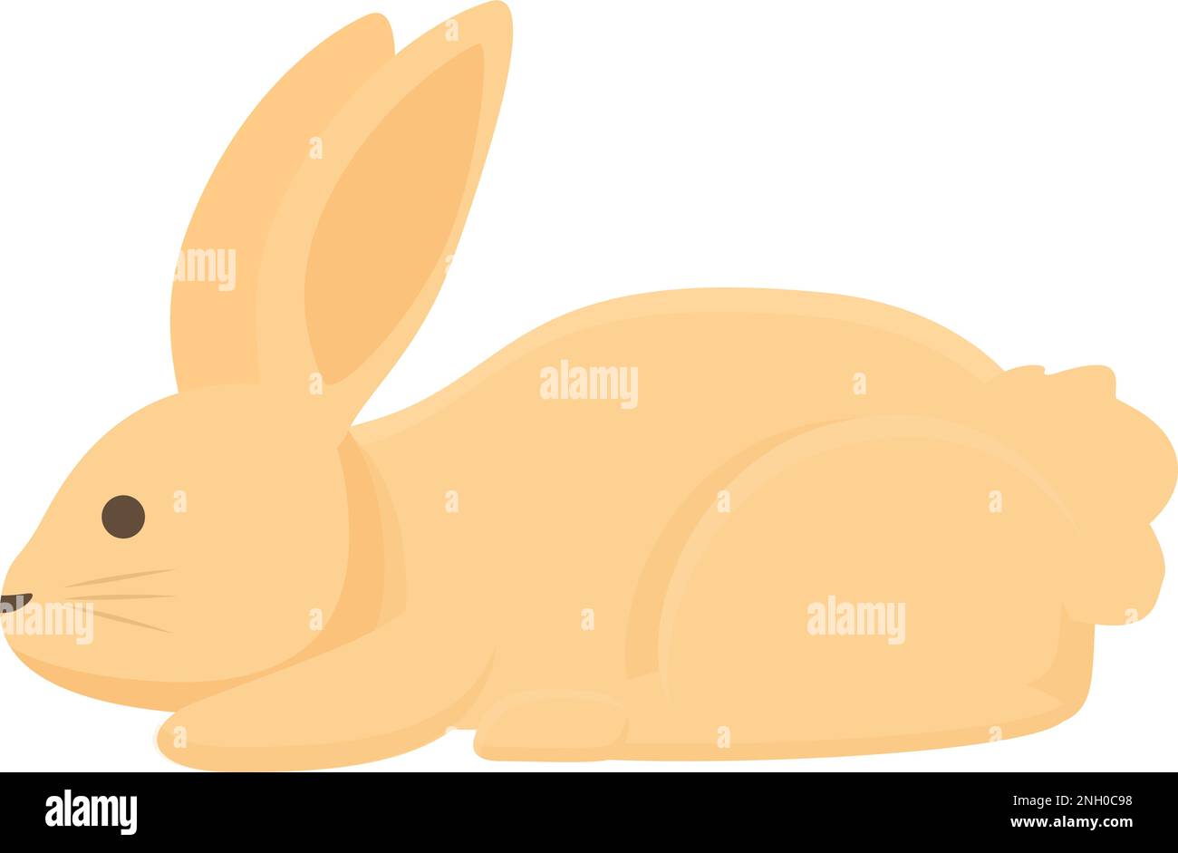 Tired rabbit icon cartoon vector. Cute pet. Adult mammal Stock Vector ...