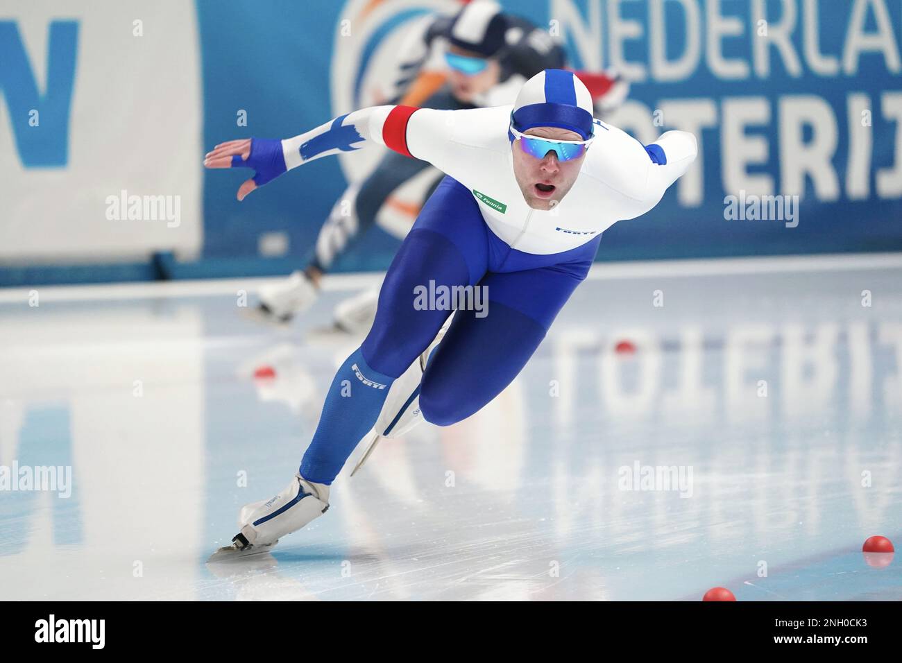 Hanyang Shen (CHN) in action on 1500m men B-division during ISU World ...