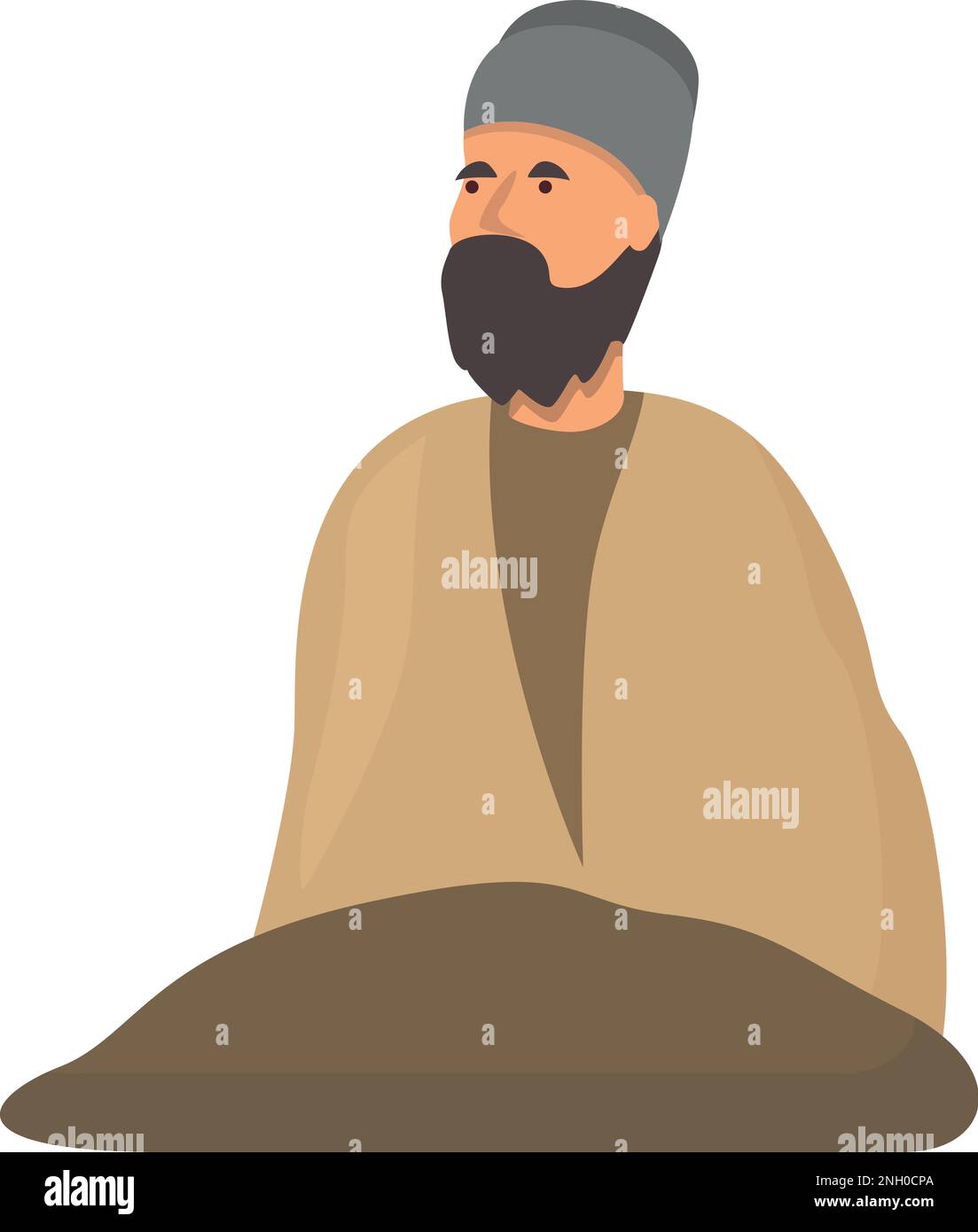 Crisis poverty icon cartoon vector. Social problem. Parent homeless ...