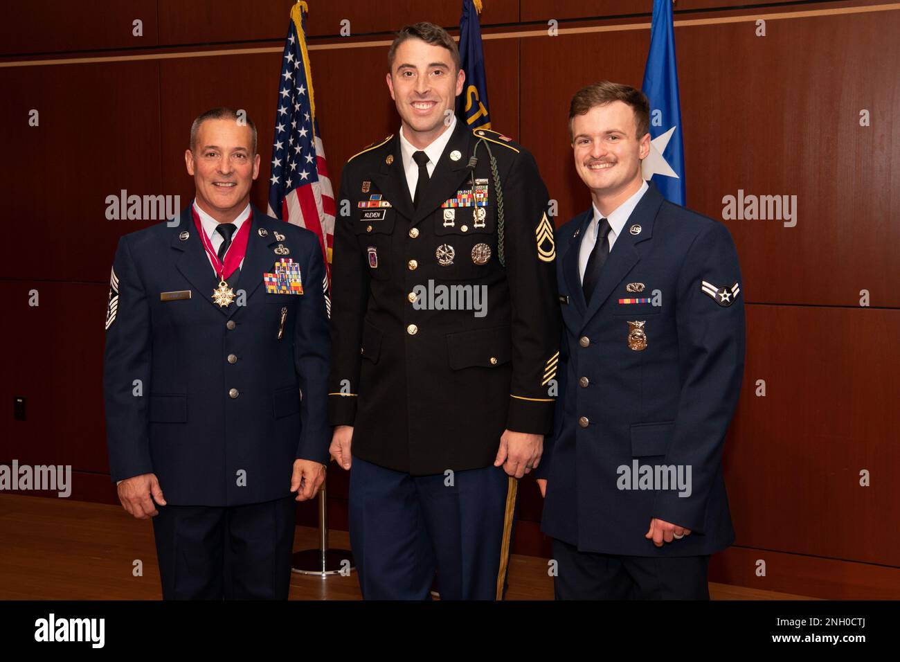 Command Chief Master Sgt. Daniel C. Conner pauses for photo with his ...