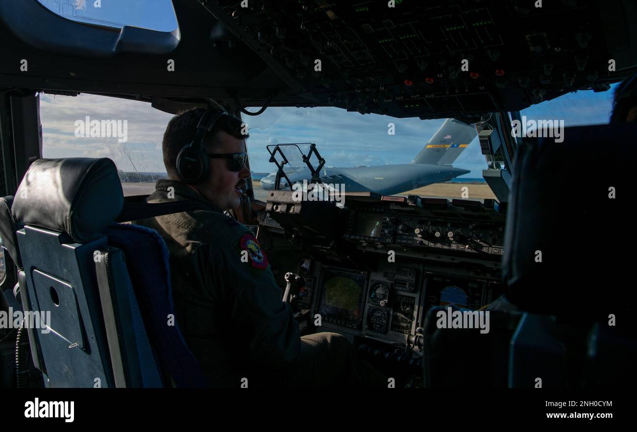 U.S. Air Force Capt. Mark Lind, a pilot assigned to the 15th Airlift ...