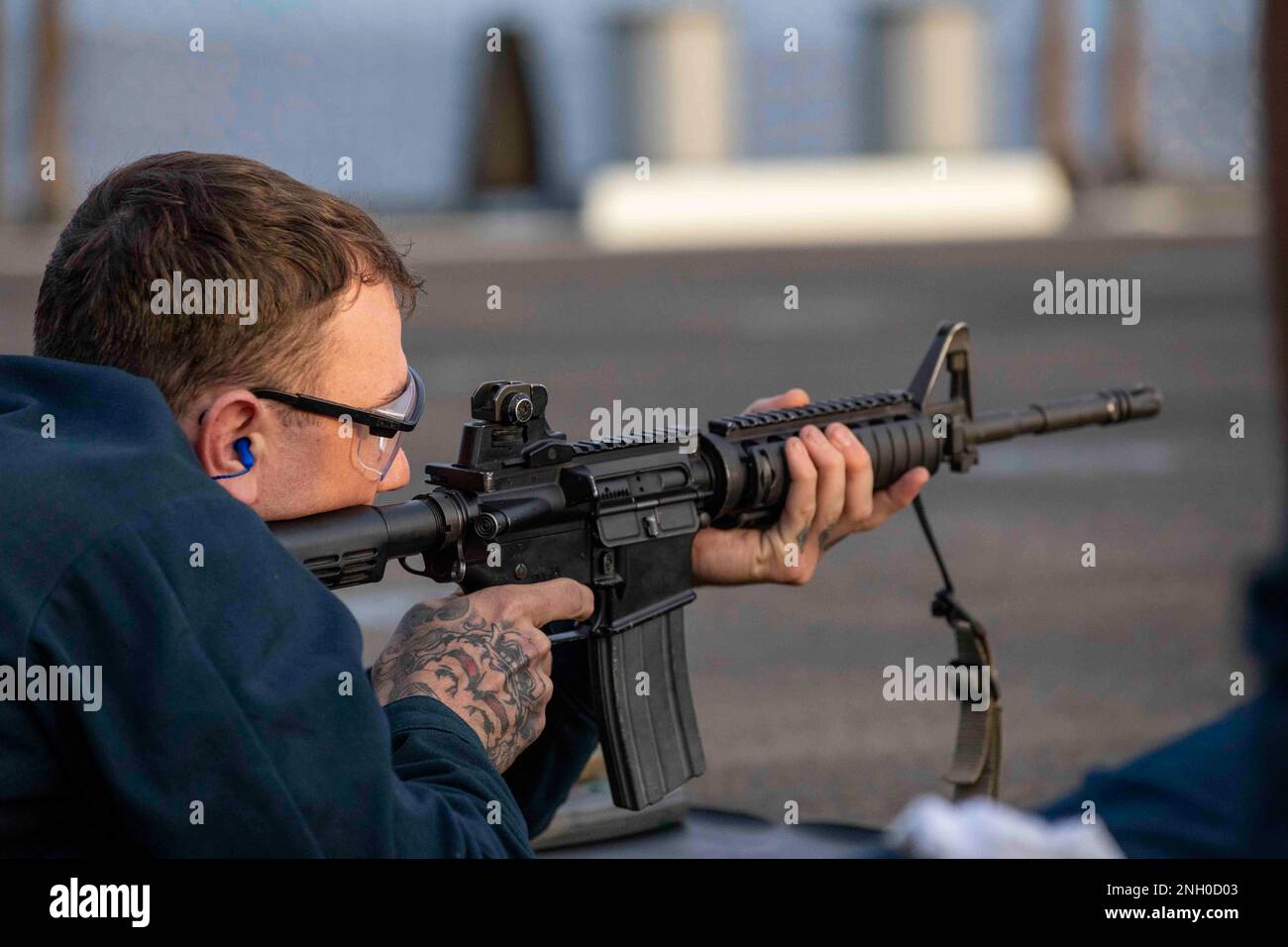 221203-N-SN516-1868 PACIFIC OCEAN (Dec. 3, 2022) U.S. Navy Damage ...