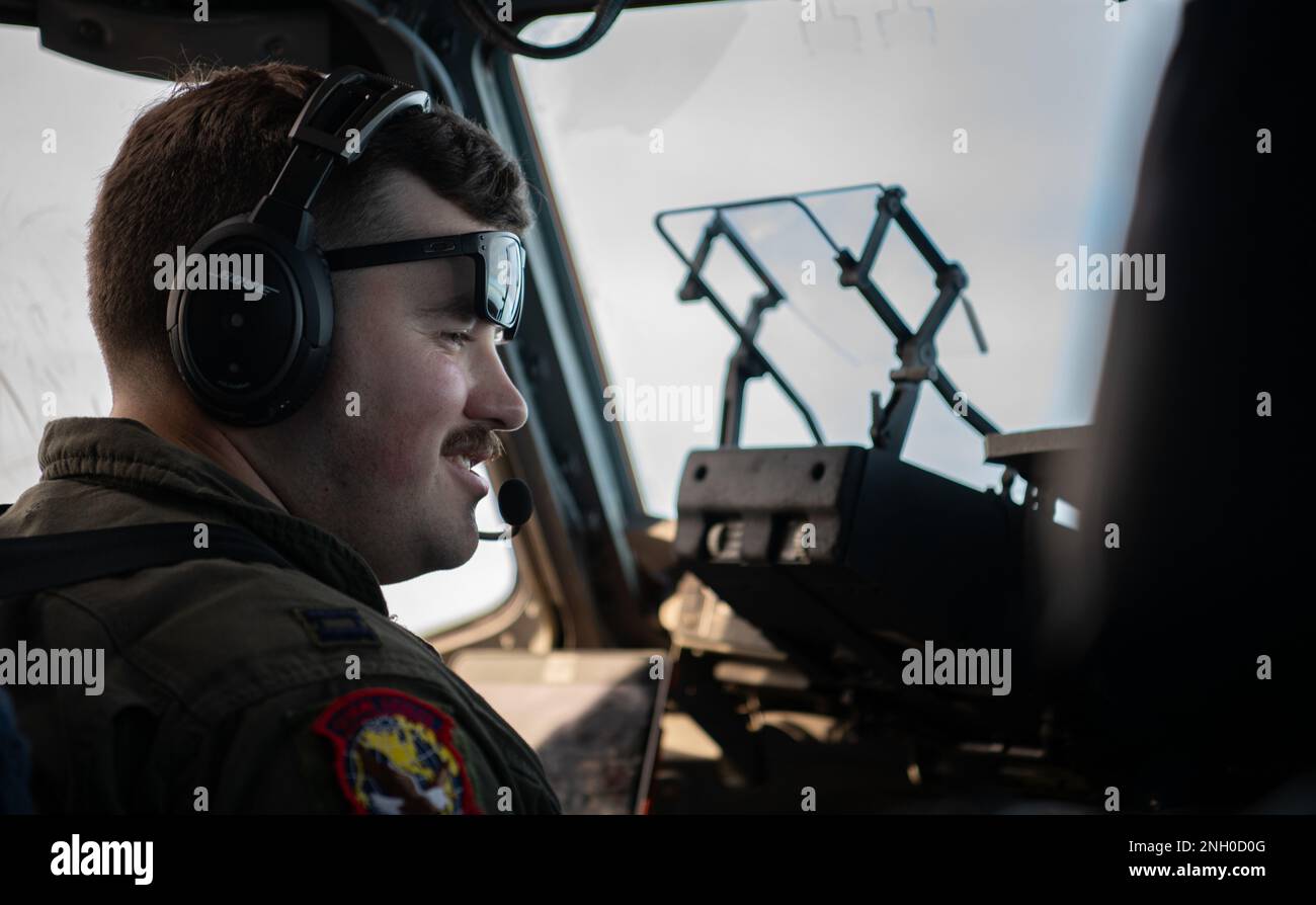 U.S. Air Force Capt. Mark Lind, a pilot assigned to the 15th Airlift ...