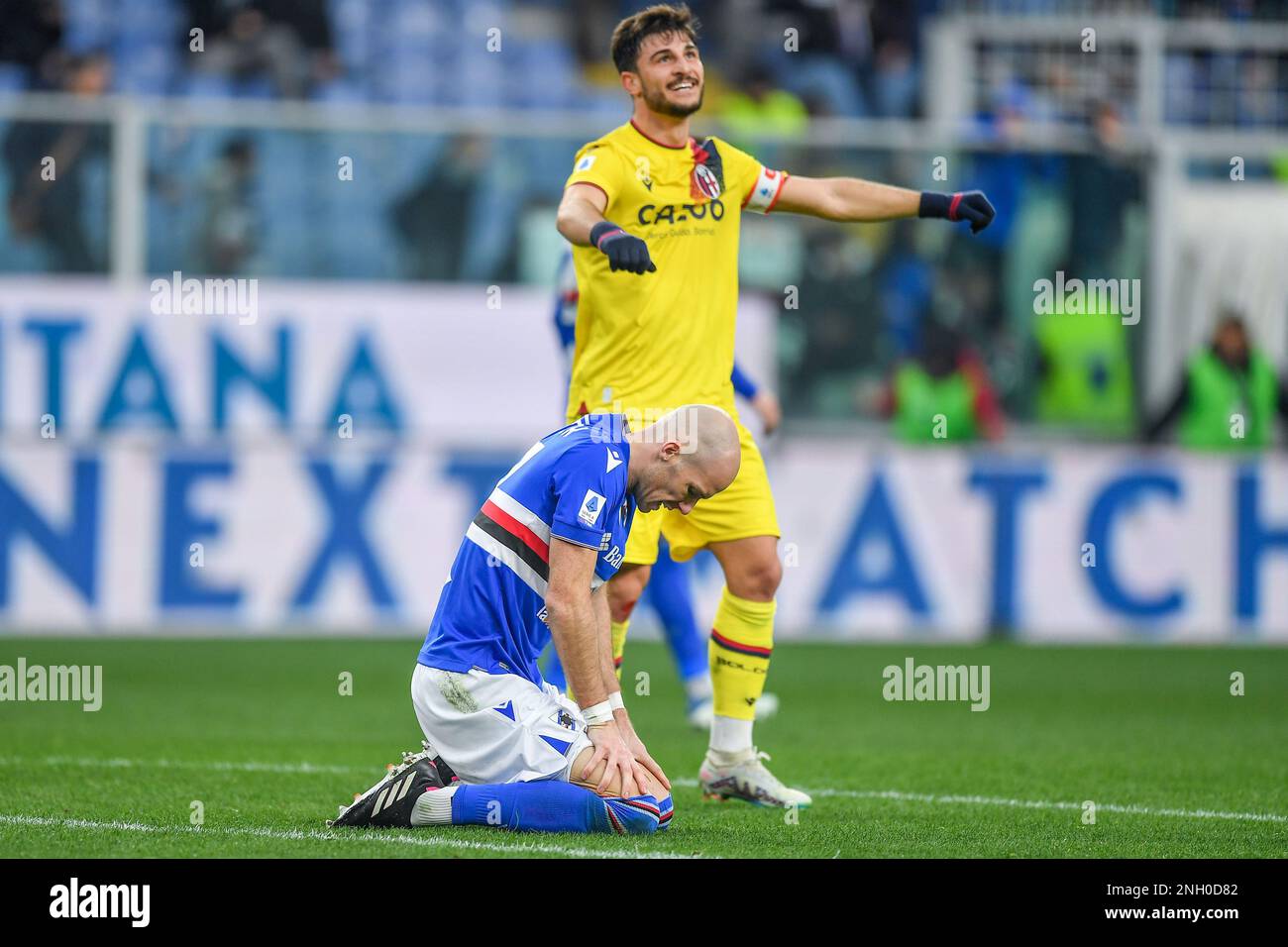 Luigi Ferraris stadium, Genova, Italy, February 18, 2023, Riccardo ...
