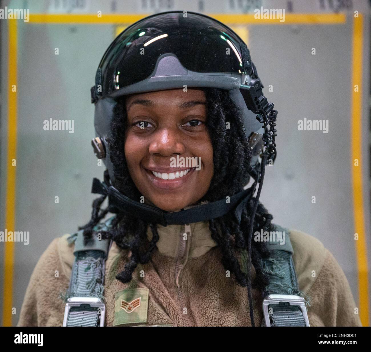 U.S. Air Force Senior Airman Imaya Simmons, 15th Airlift Squadron ...