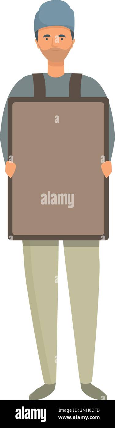 Social poverty icon cartoon vector. Poor people. Help family Stock ...