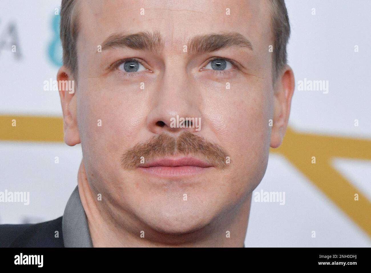 Albrecht Schuch attending the EE BAFTA Film Awards 2023 at The Royal ...