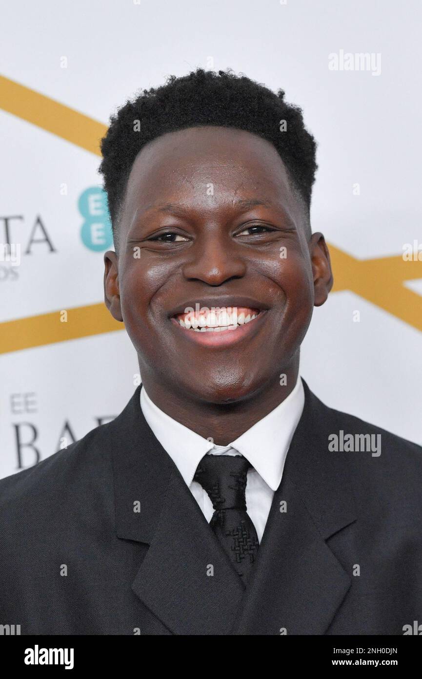 Toheeb Jimoh attending the EE BAFTA Film Awards 2023 at The Royal ...