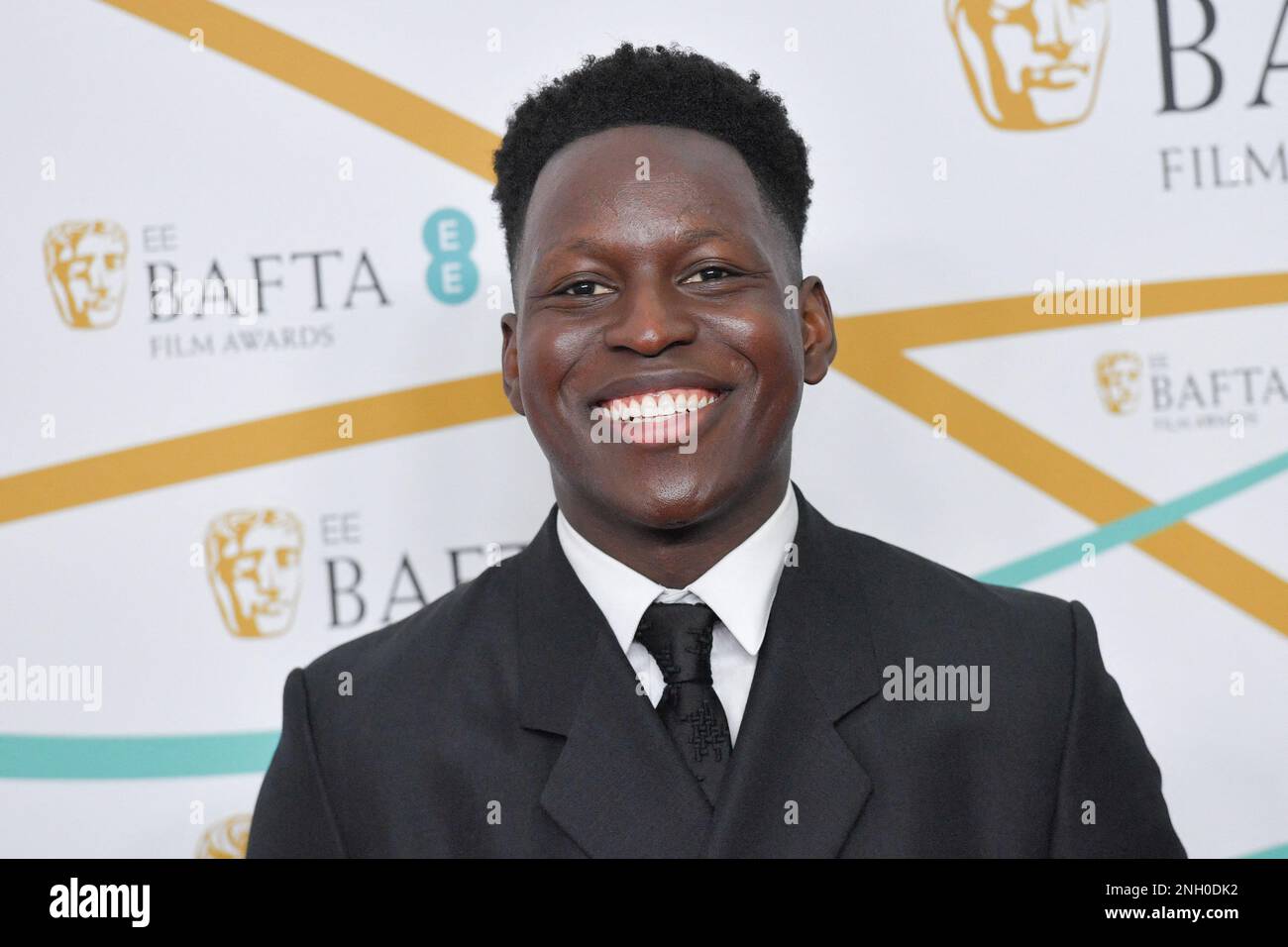 Toheeb Jimoh attending the EE BAFTA Film Awards 2023 at The Royal ...