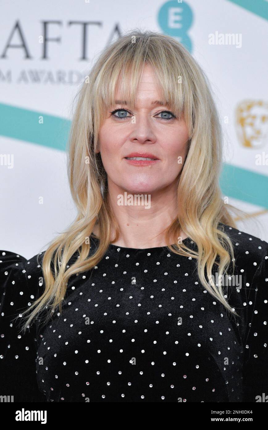 Edith Bowman attending the EE BAFTA Film Awards 2023 at The Royal ...