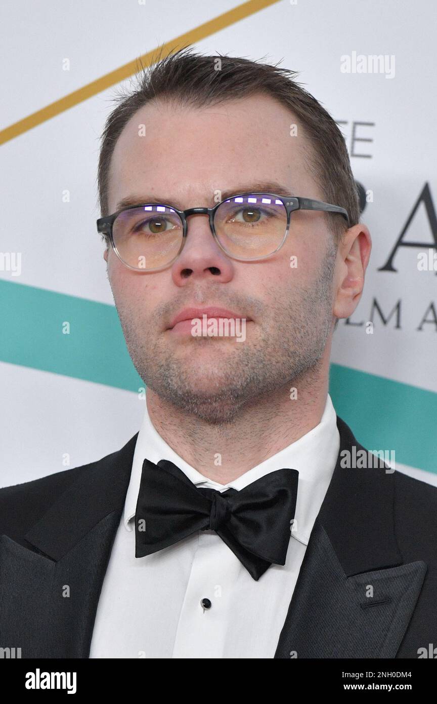 Samuel D. Hunter attending the EE BAFTA Film Awards 2023 at The Royal ...