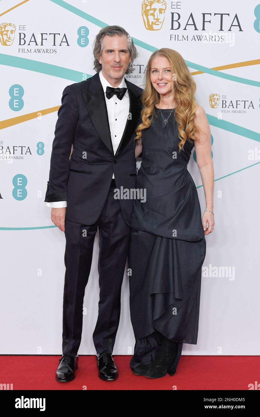 Brett Morgen and Debra Eisenstadt attending the EE BAFTA Film Awards ...
