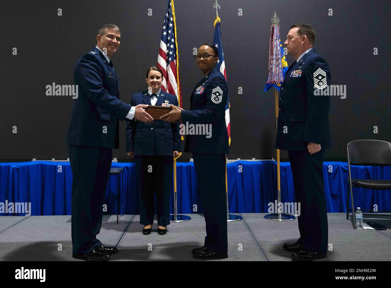 U.S. Air Force Chief Master Sgt. Jacquita Melton assumed the role of ...