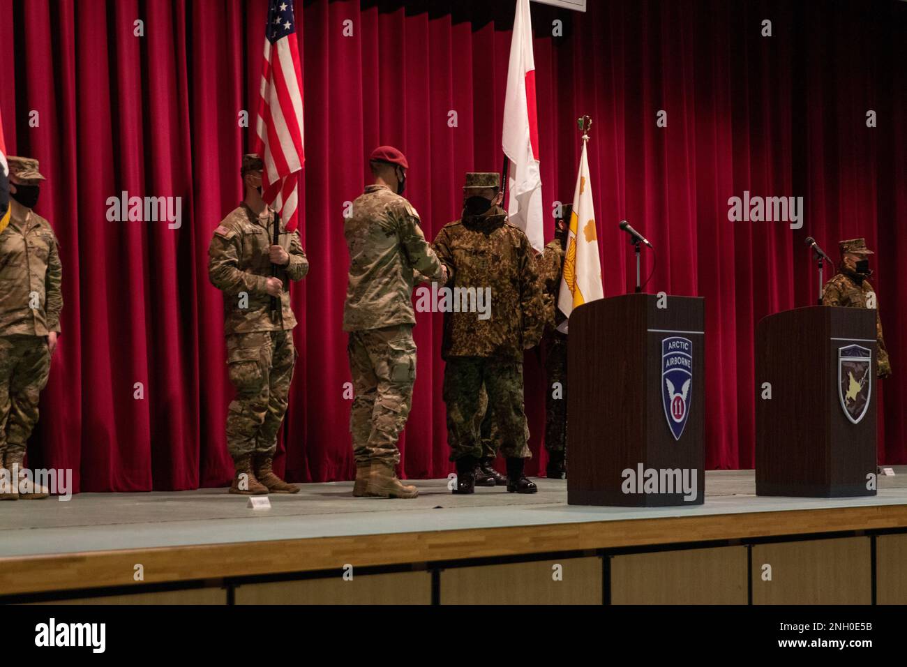 The Commanding General of the 11th Airborne Division, Maj. Gen. Brian ...