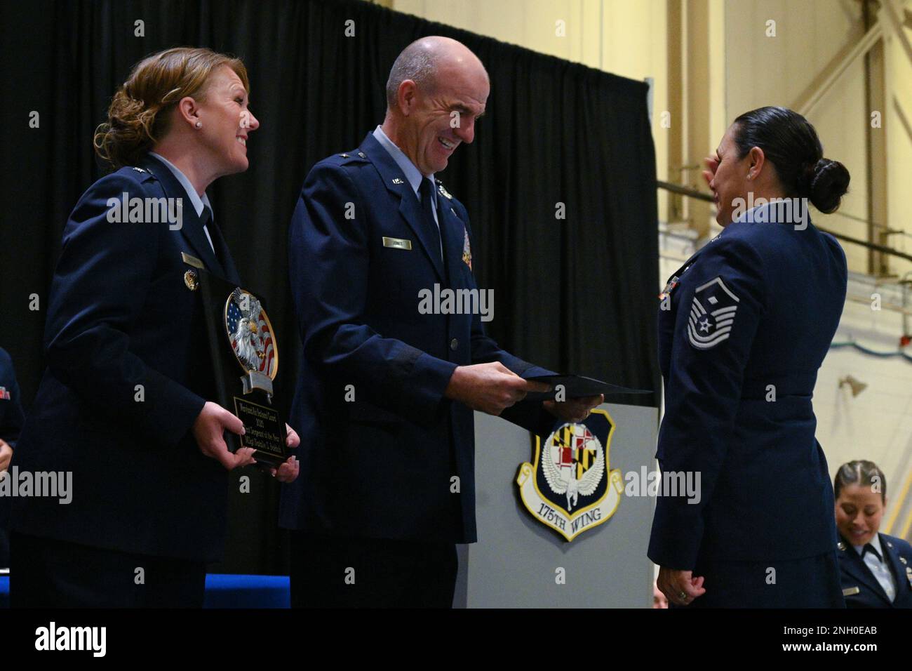 U.S. Air Force Master Sergeant Natalie Bakhsh, 175th Wing first ...