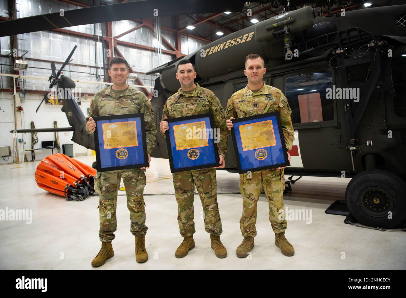 Specialist Joshua Culotta, 1st Lt. Brandon Rodriguez, and Capt. Philip ...
