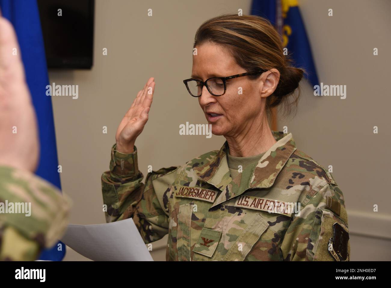 Colonel Debbie Jacobsmeier, 185th Air Refueling Wing Medical Group ...