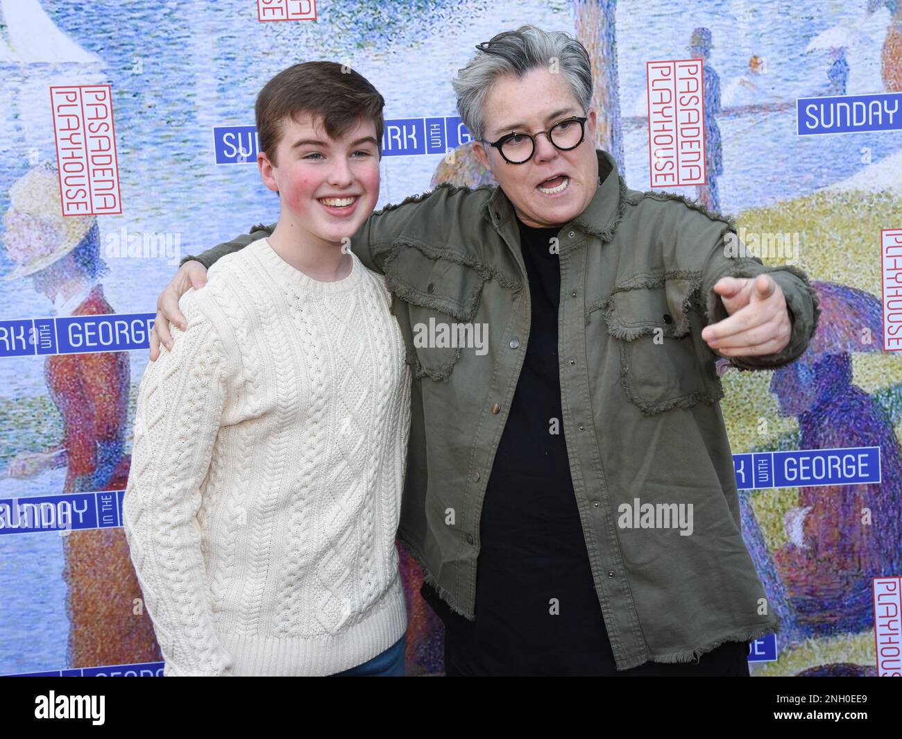 19 February 2023 - Westwood, California - Iain Armitage and Rosie O ...