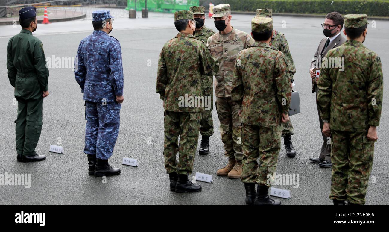 Lt. Gen. Ryoji General Takemoto, Commanding General of the Japan Ground ...