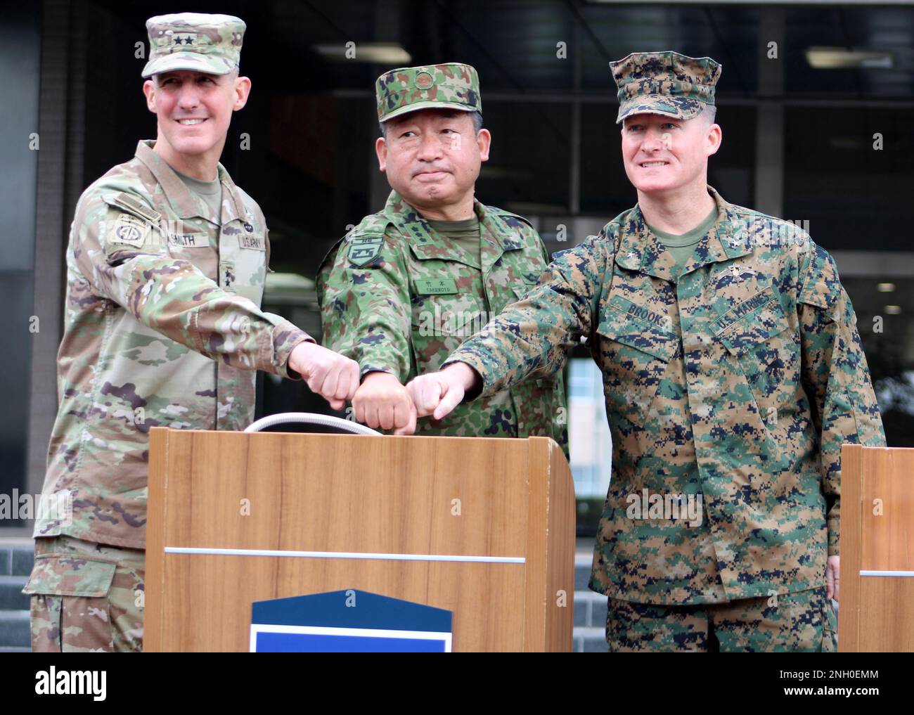 Lt. Gen. Ryoji Takemoto, Commanding General of the Japan Ground Self ...