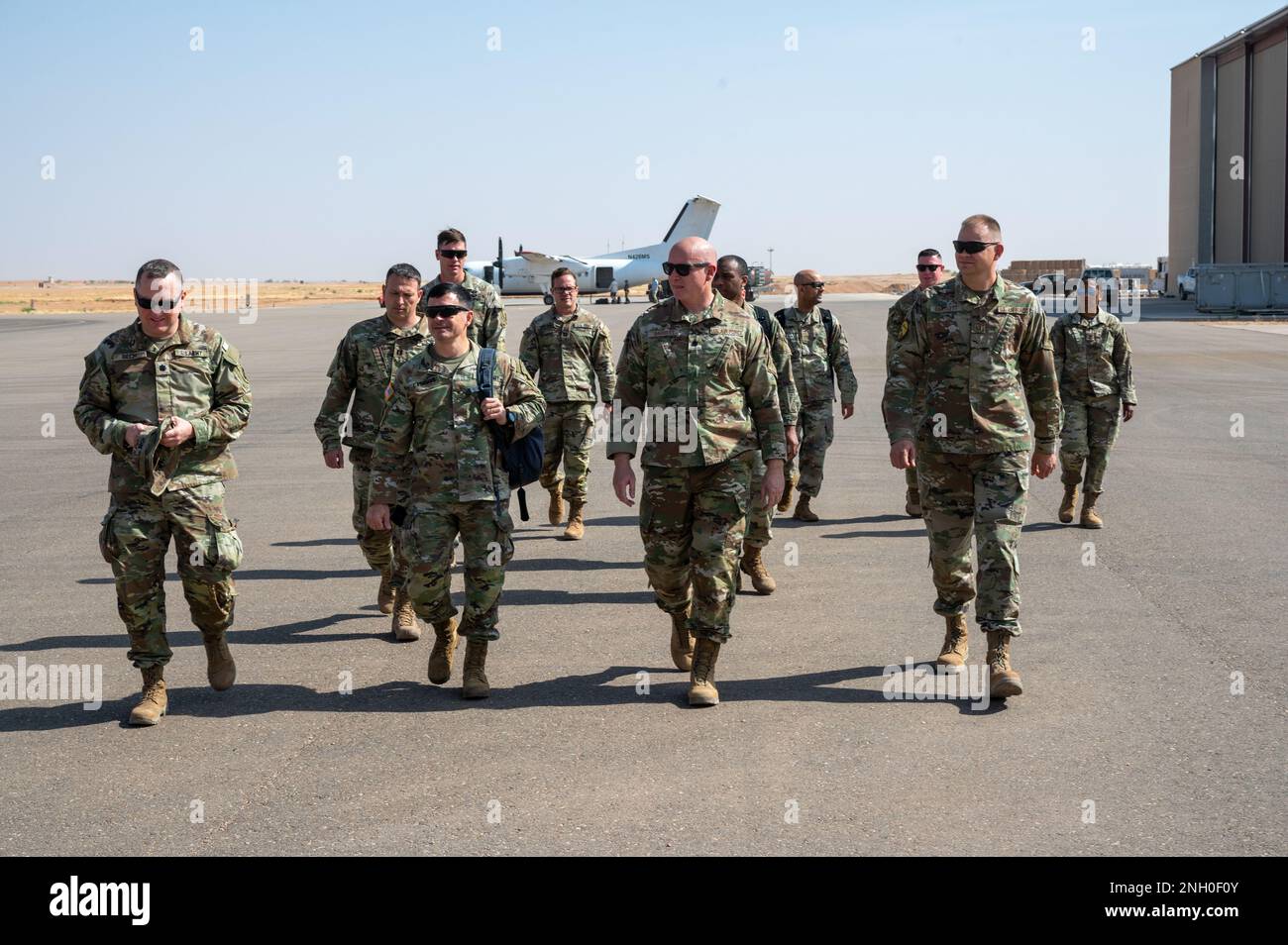 U.S. Air Force Lt. Col. John Barrett, 724th Expeditionary Air Base ...