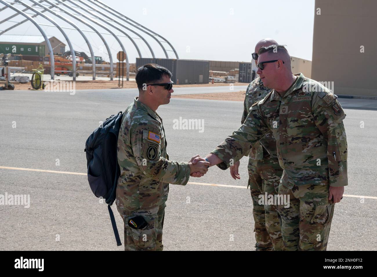 U.S. Air Force Chief Master Sgt. Rex Panting, 409th Air Expeditionary ...