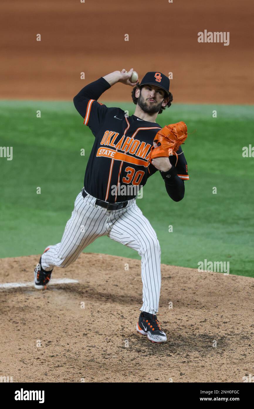 February 19, 2023: OSU pitcher Kade Shatwell #30 works from the mound ...
