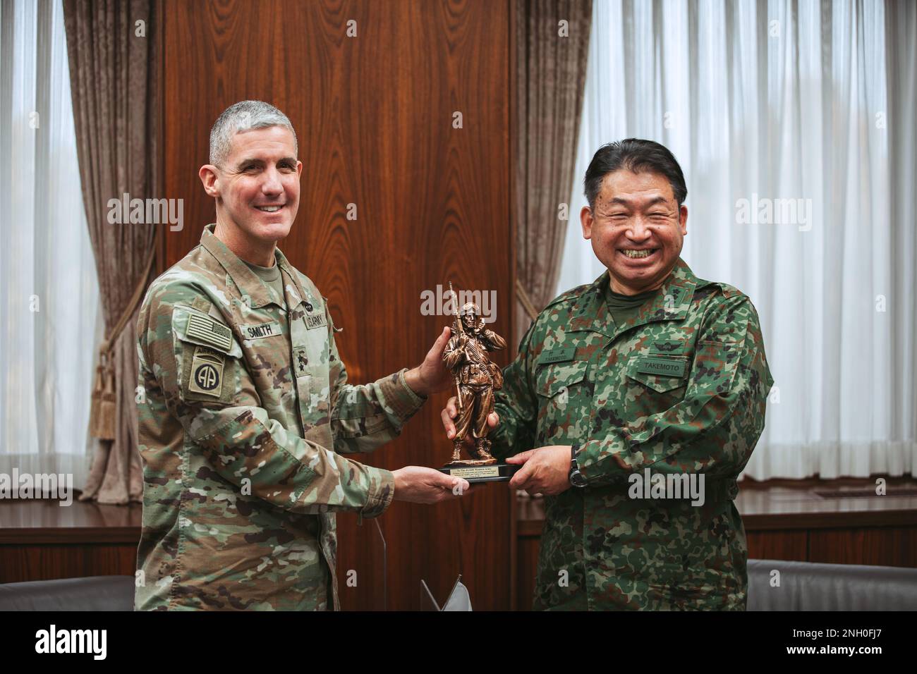 Maj. General Stephen G. Smith, 7th Infantry Division commanding General ...