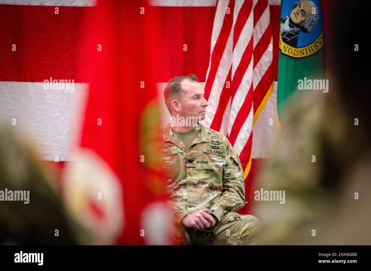 U.S. Army Col. Matthew James assumes command of the 81st Stryker ...
