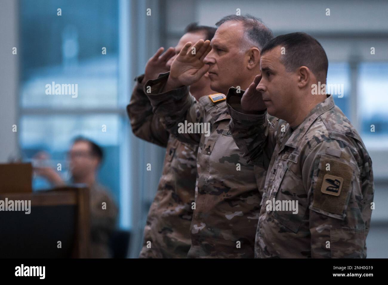 U.S. Army Col. Matthew James assumes command of the 81st Stryker ...