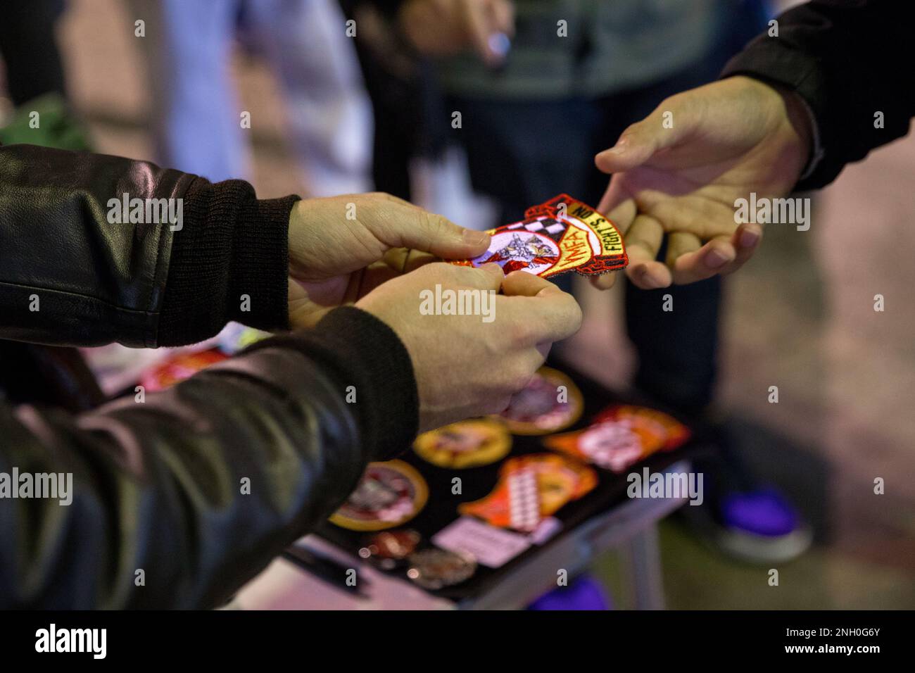 U.S. Marine Corps Capt. Reagan Reynolds, a pilot with Marine Fighter ...