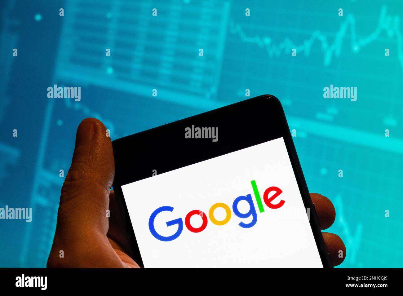 Google stock market alphabet hi-res stock photography and images - Alamy