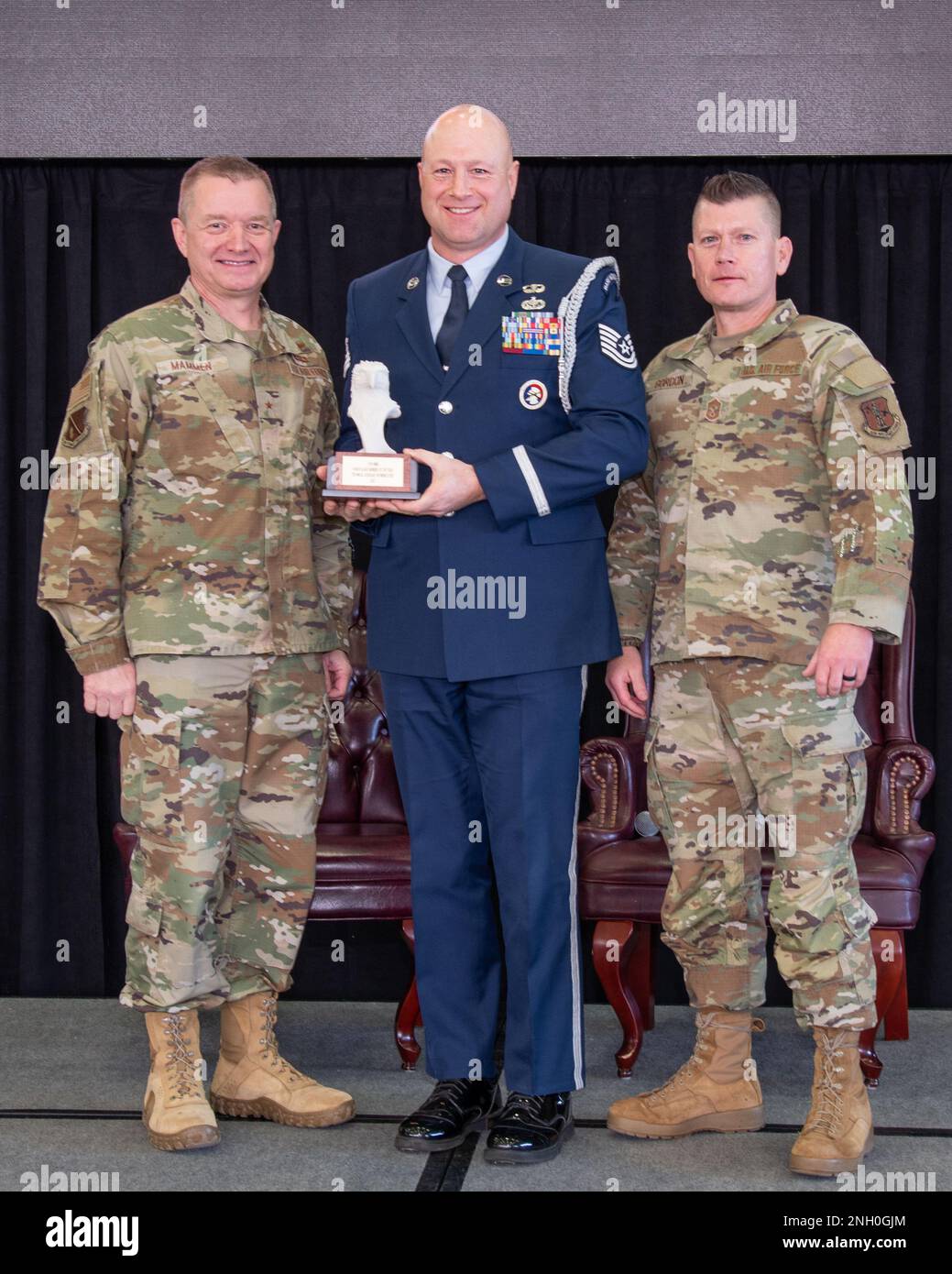 Brig. Gen. Rolf Mammen, 127th Wing Commander, Tech. Sgt. Raymond Stier ...